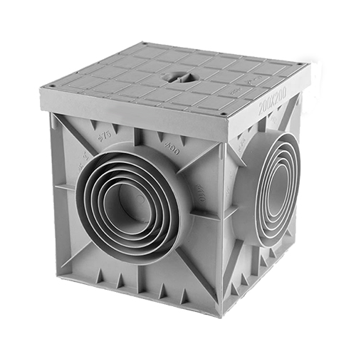 Plastic inspection chamber 20 x 20 cm | Gahzly